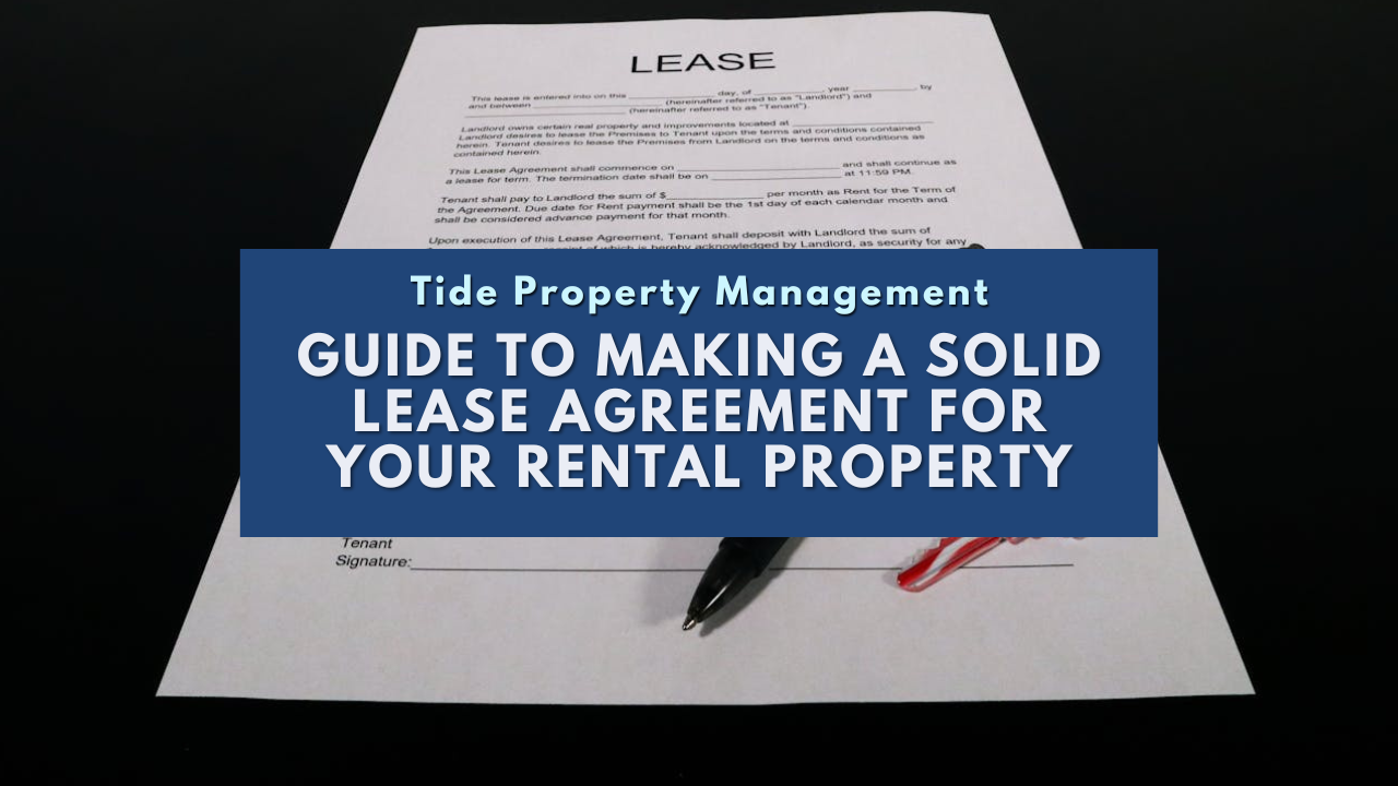 How to Create a Great Rental Agreement For Your Property